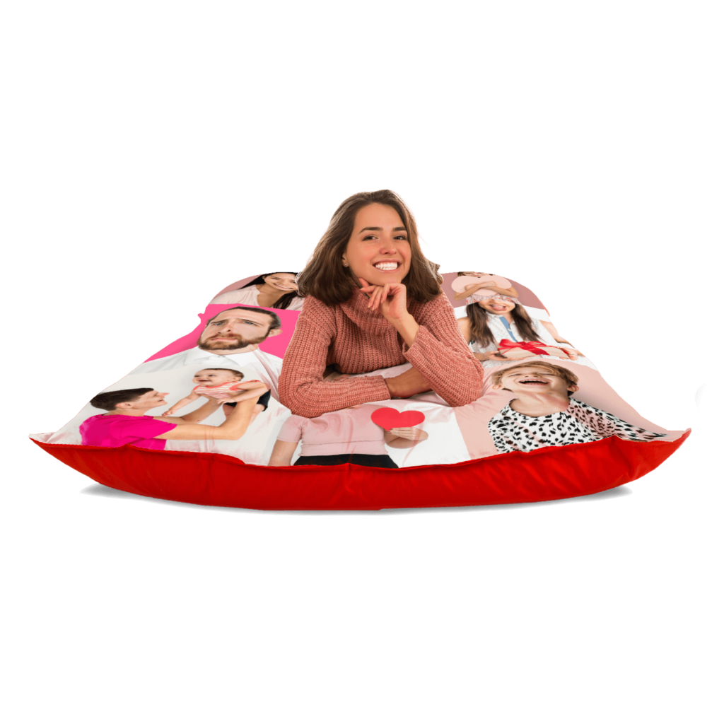 Zitzak bedrukken | With Best Regards | Originele cadeaus morgen bezorgd